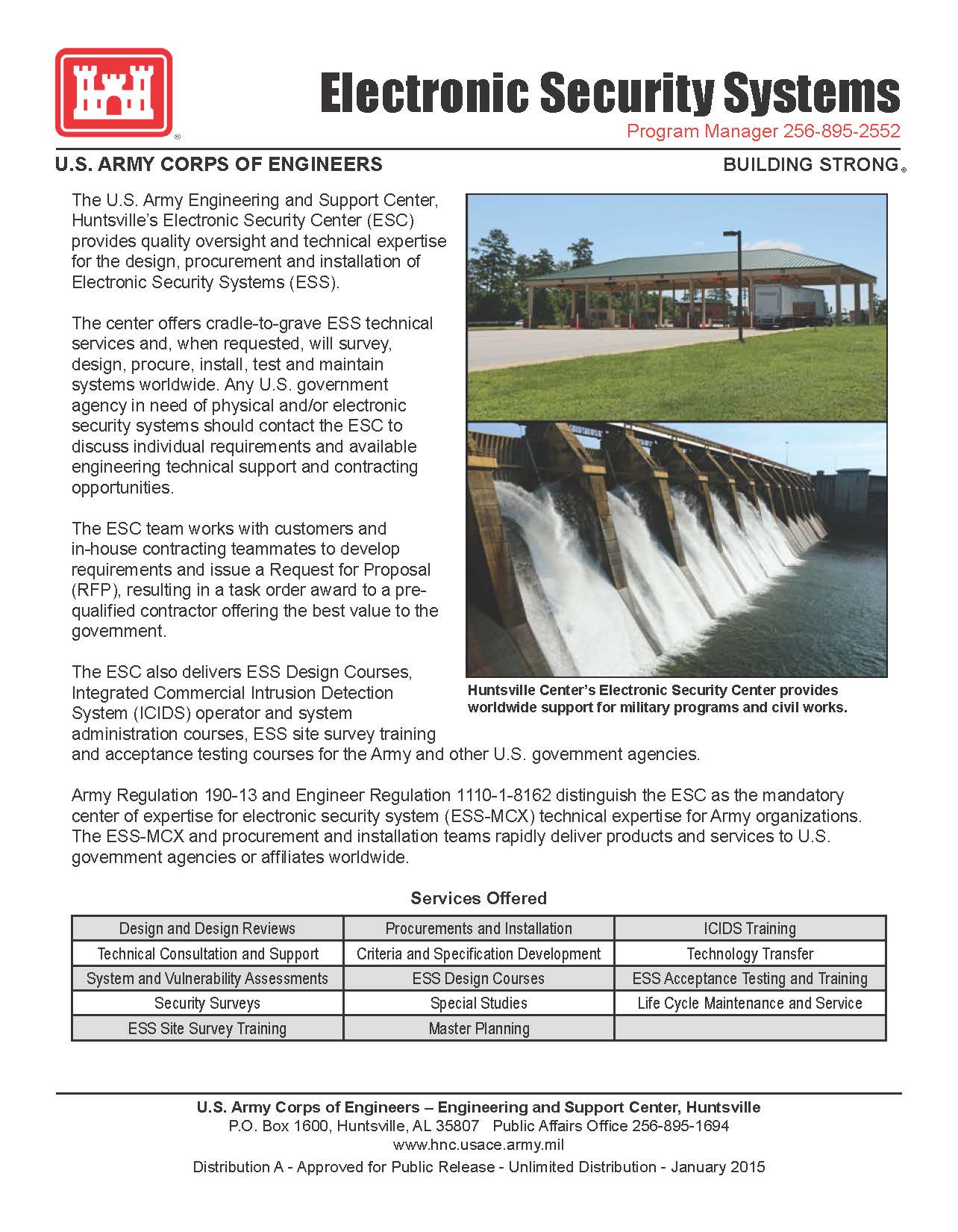 Electronic Technology Division - Electronic Security Systems > U.S ...